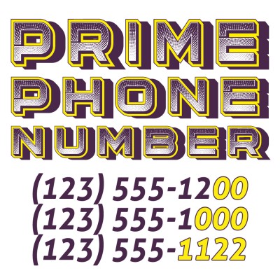 RING BLING | RING BLING Prime Phone Numbers